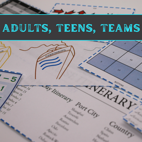 Cruise Ship Escape - Escape Room Game Printable – PaperEscapeCo