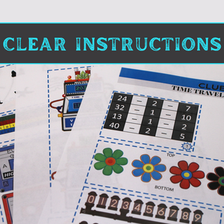 Time Travel Escape - Escape Room Game Printable – PaperEscapeCo